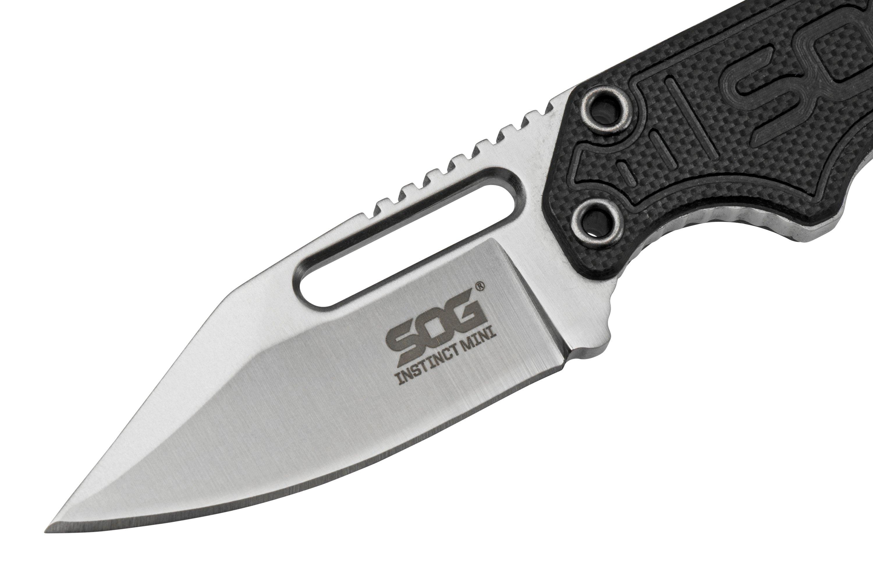 SOG Instinct Mini G10 neck knife, NB1002-CP | Advantageously shopping ...