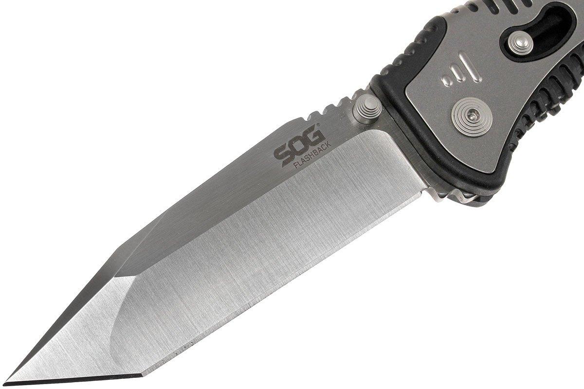 SOG Flashback- Satin Tanto SAT003-BX | Advantageously shopping at ...