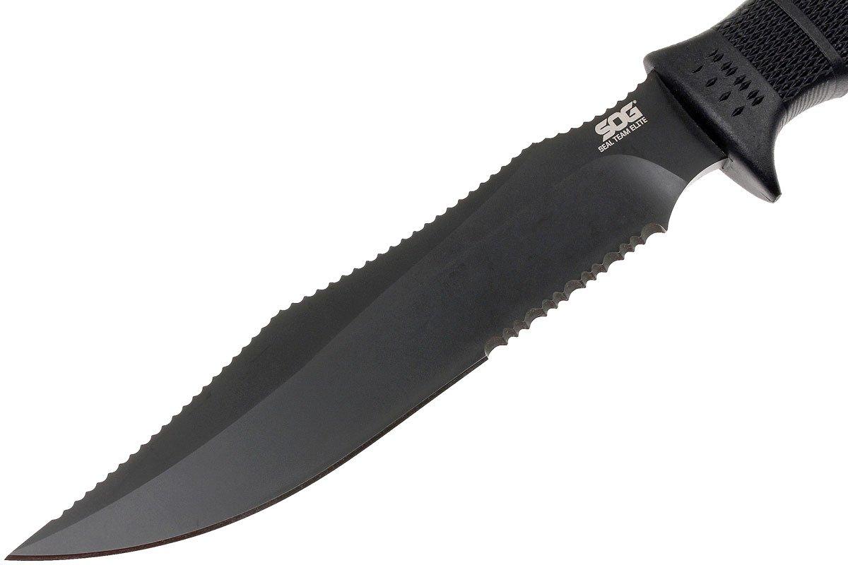 SOG Seal Team Elite SE37-N fixed blade | Advantageously shopping at ...