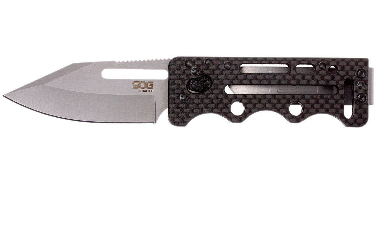 SOG Ultra C-Ti pocket knife SOGAC79-BX | Advantageously shopping at ...