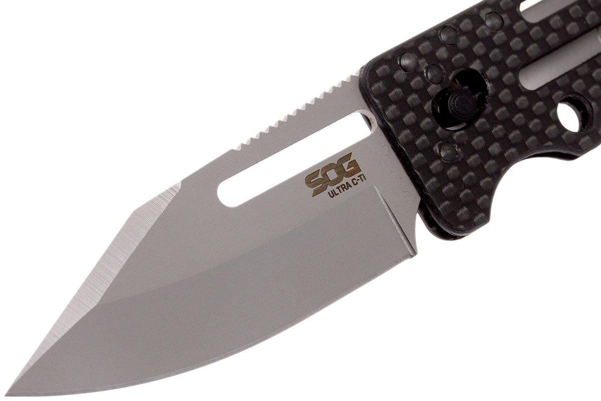 SOG Ultra C-Ti pocket knife SOGAC79-BX | Advantageously shopping at ...