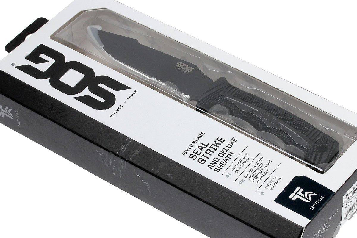 SOG Seal Strike Black, Deluxe sheath SS1003-CP | Advantageously ...