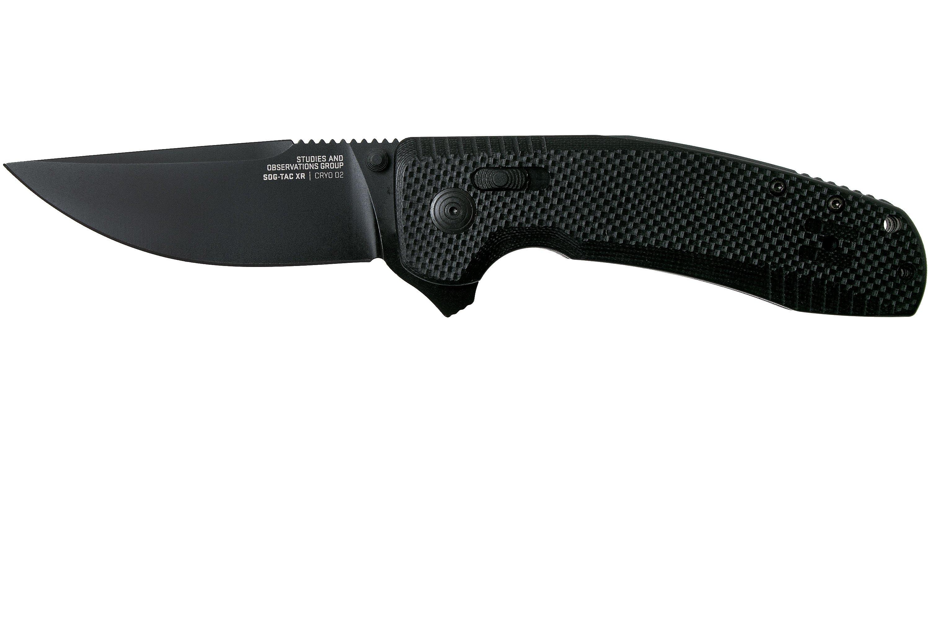 SOG SOG-TAC XR Blackout 12-38-01-57 zakmes | Voordelig kopen bij ...