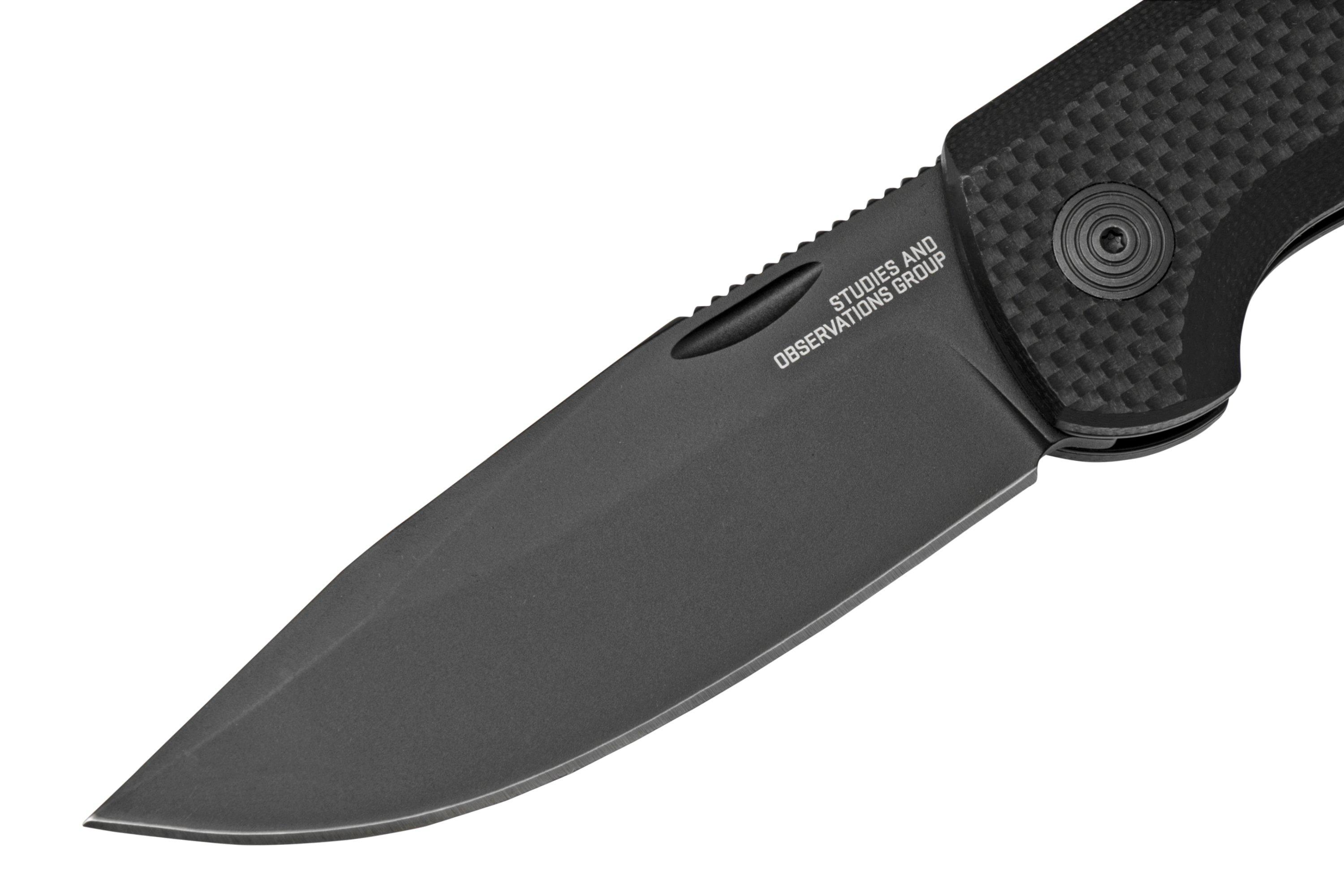 SOG Terminus SJ Blackout TM1005-BX slipjoint pocket knife ...