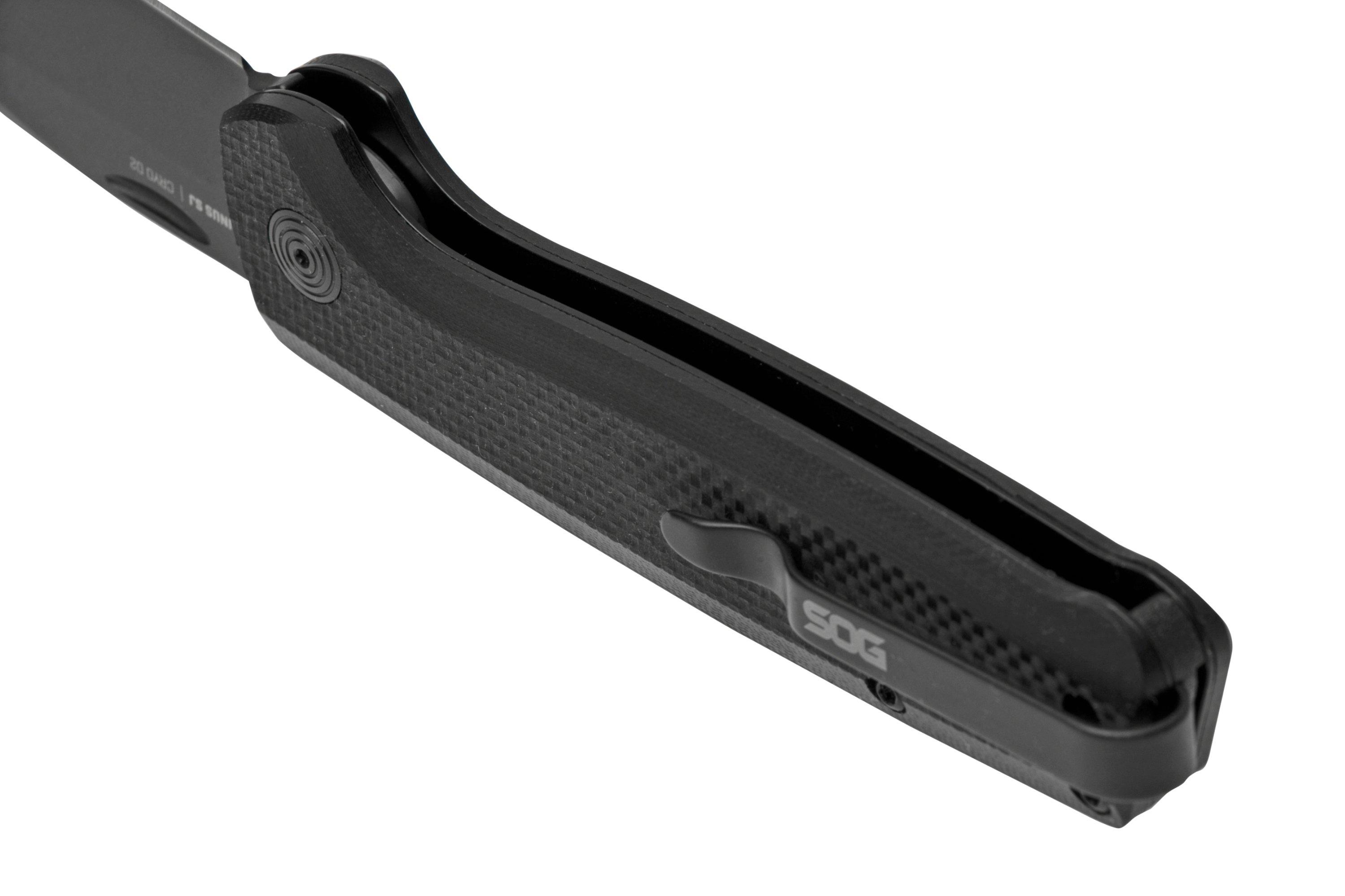 SOG Terminus SJ Blackout TM1005-BX slipjoint pocket knife ...