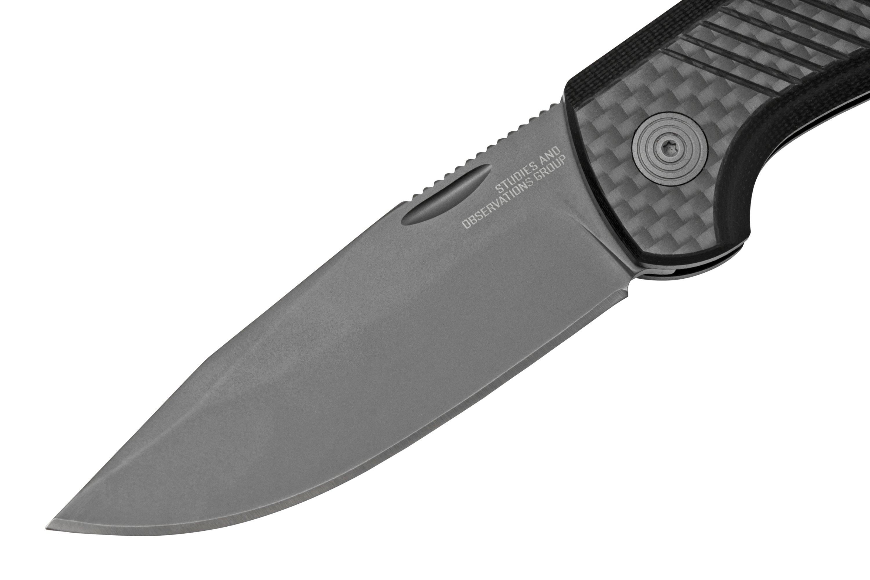 SOG Terminus SJ LTE Carbon Graphite TM1006-BX slipjoint pocket knife ...