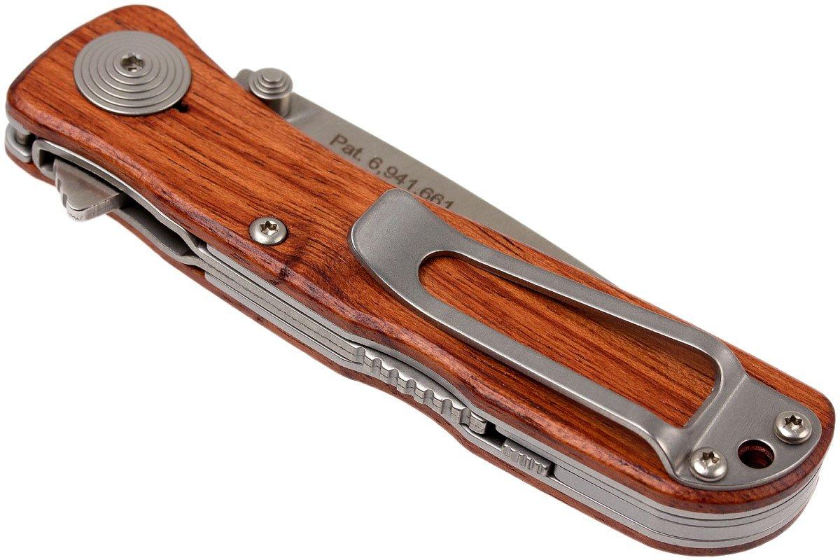 SOG Twitch II Wood Handle TWI17-BX pocket knife | Advantageously ...