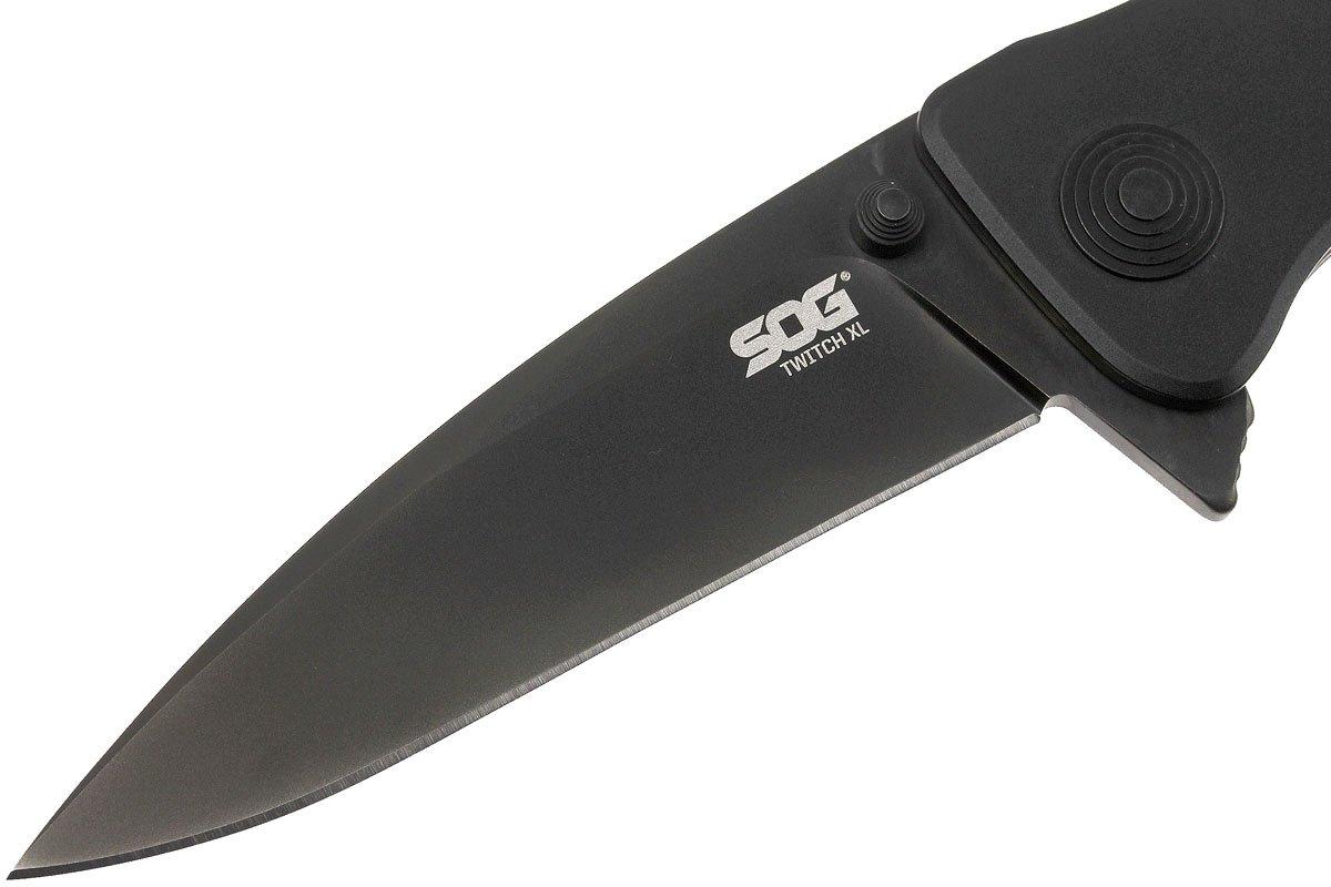 SOG Twitch XL - Black Tini TWI21-BK | Advantageously shopping at ...