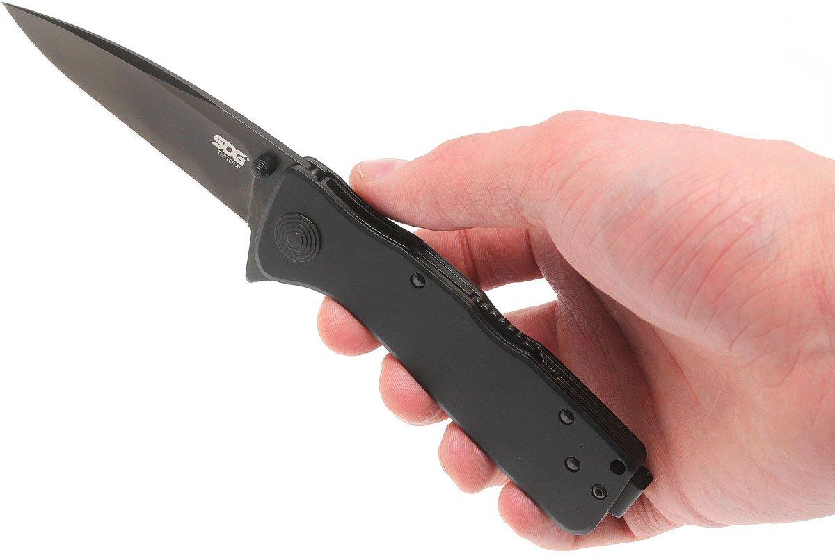 SOG Twitch XL - Black Tini TWI21-BK | Advantageously shopping at ...