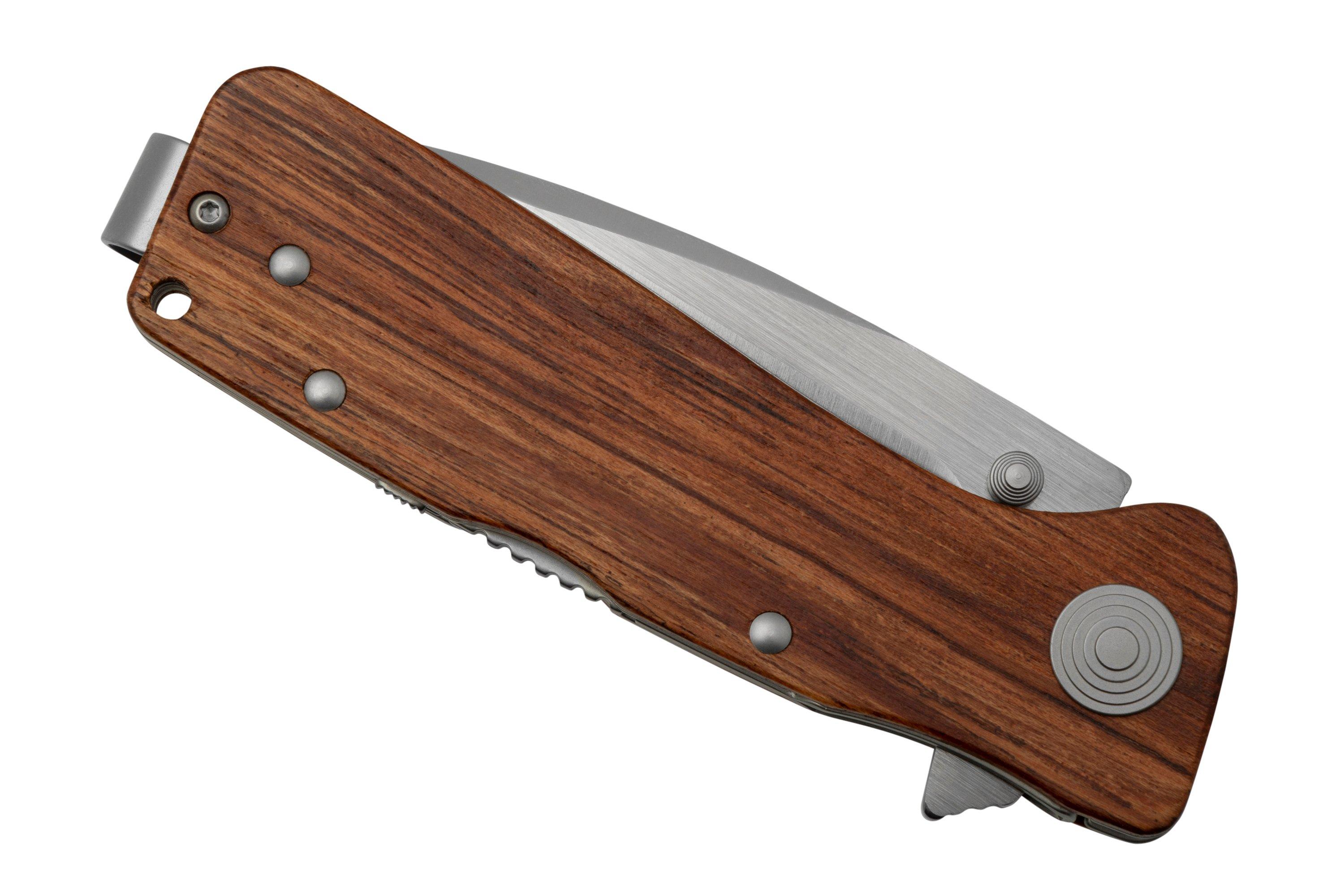 SOG Twitch XL, TWI24-CP Wood, pocket knife | Advantageously shopping at ...