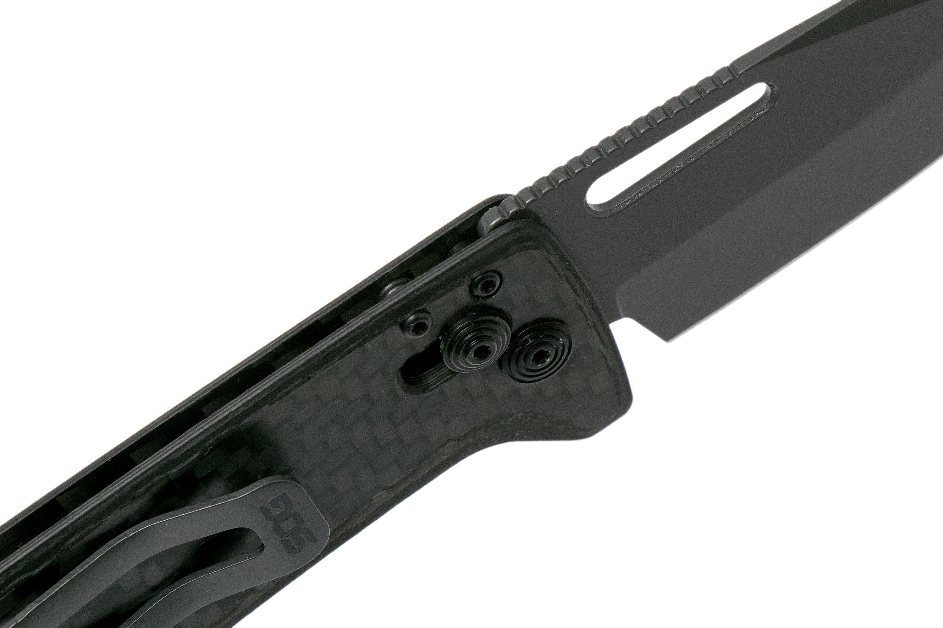 SOG Ultra XR Carbon & Graphite 12-63-01-57 pocket knife ...