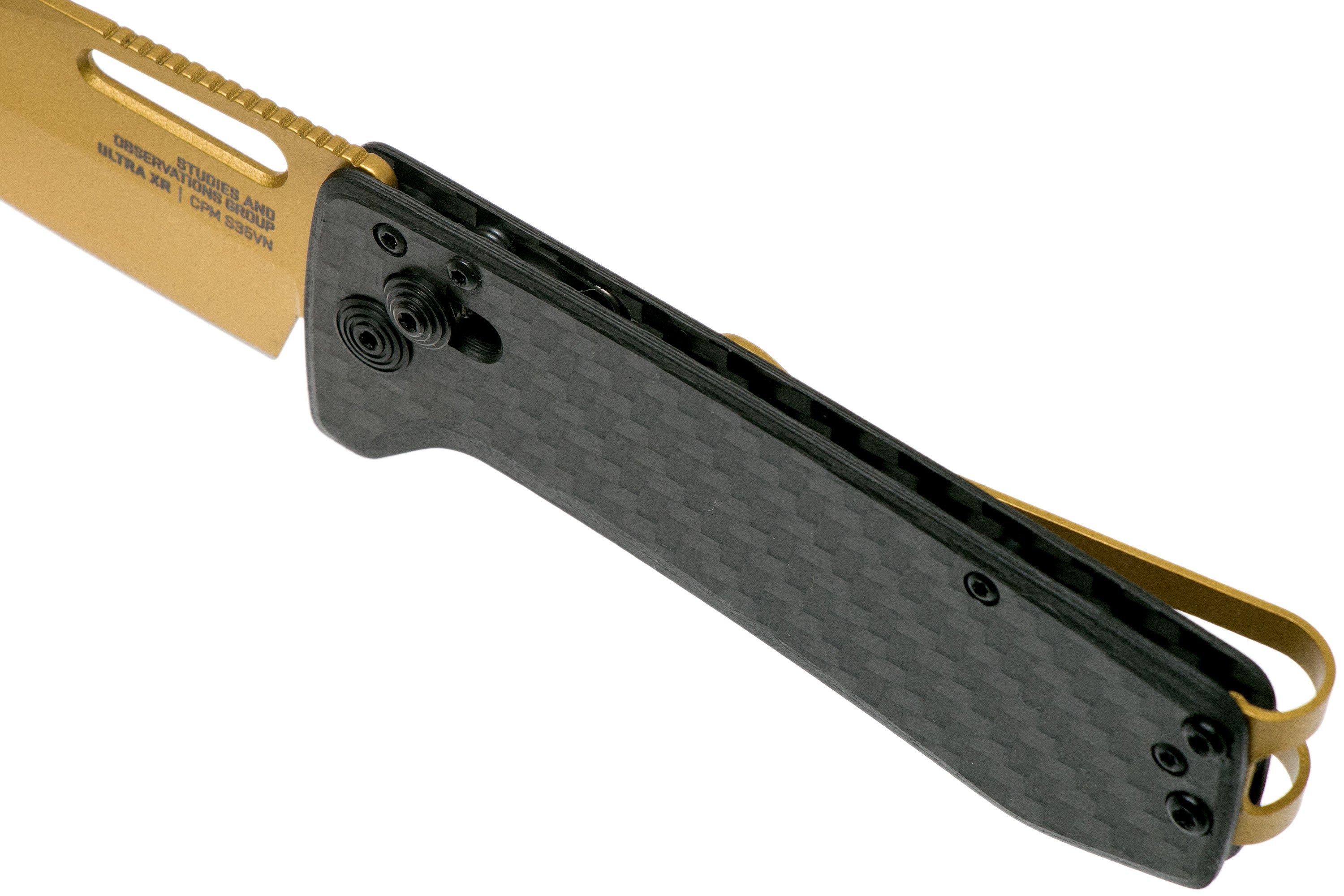 SOG Ultra XR Carbon & Gold 12-63-02-57 pocket knife | Advantageously ...