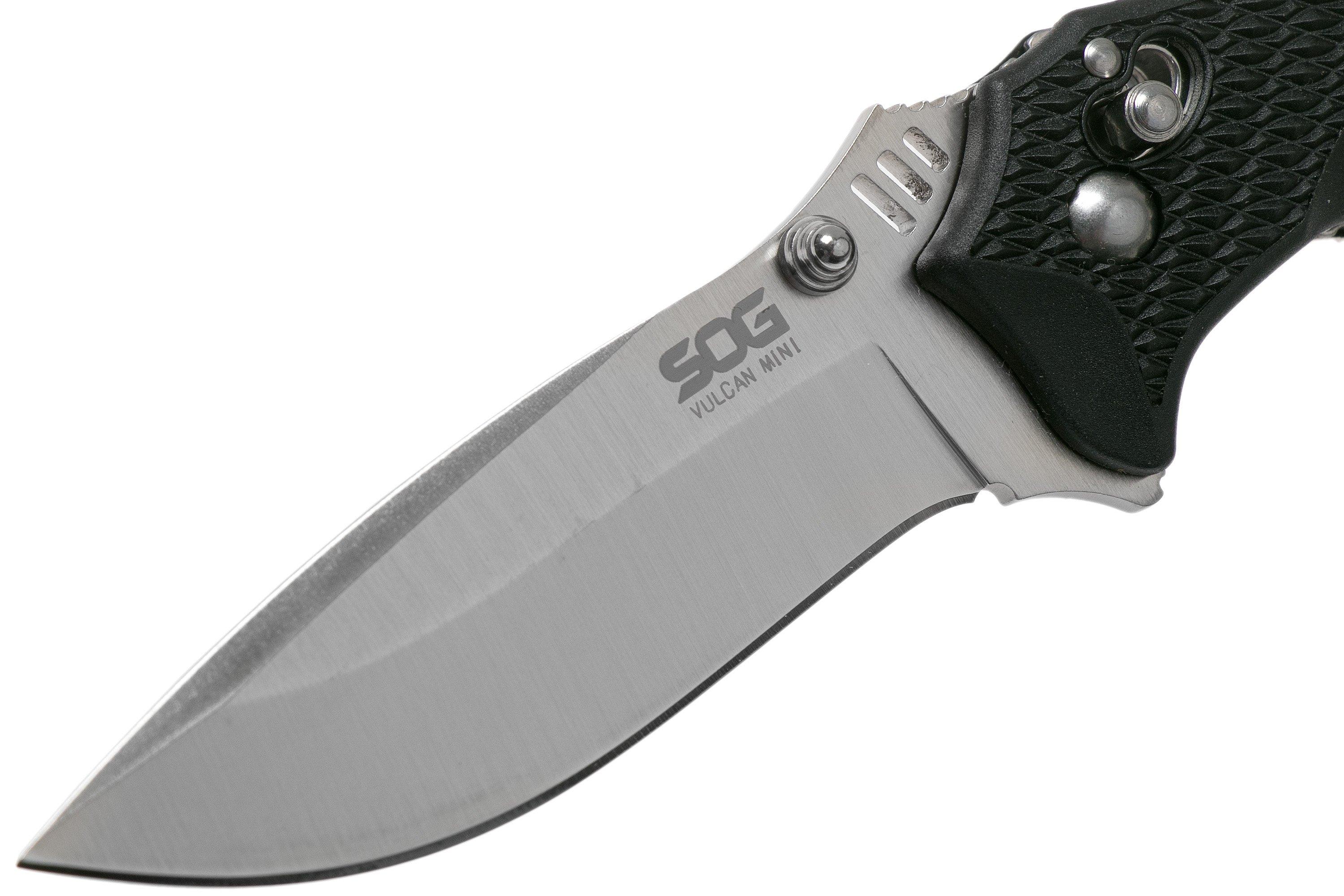 SOG Vulcan Mini Satin VL-02 VG10 pocket knife | Advantageously shopping ...