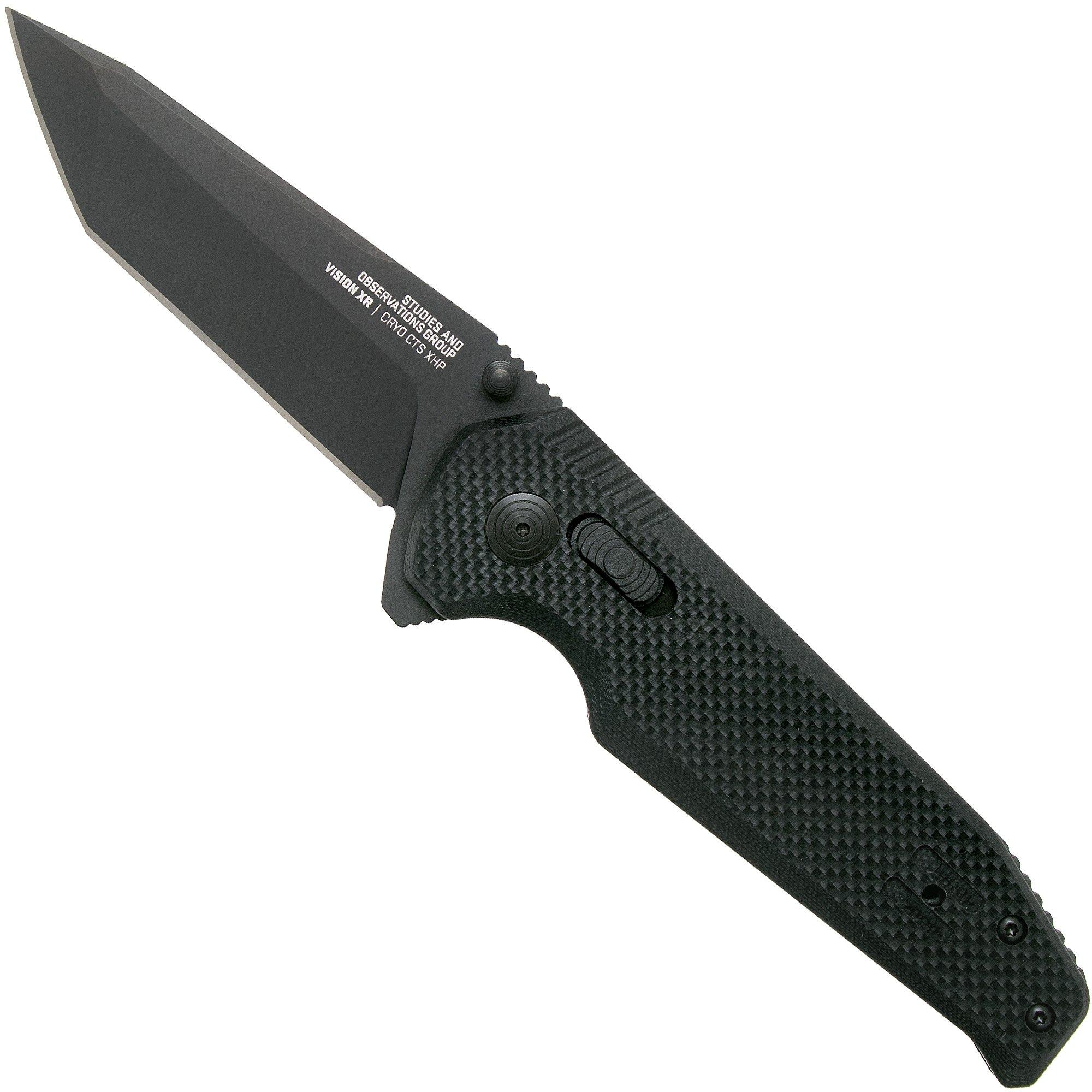 SOG Vision XR Black 12-57-01-57 pocket knife | Advantageously shopping ...