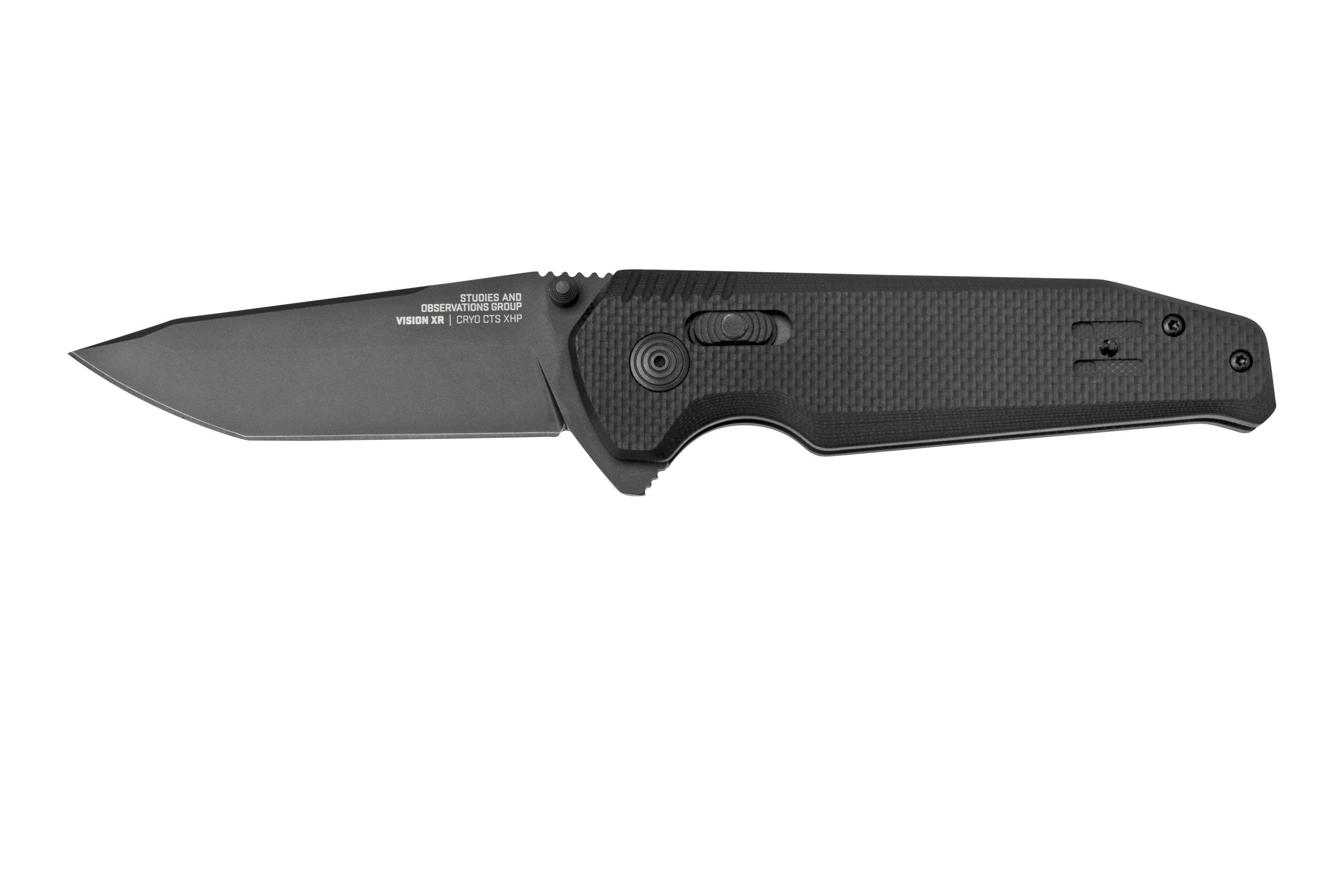 SOG Vision XR Black 12-57-01-57 pocket knife | Advantageously shopping ...