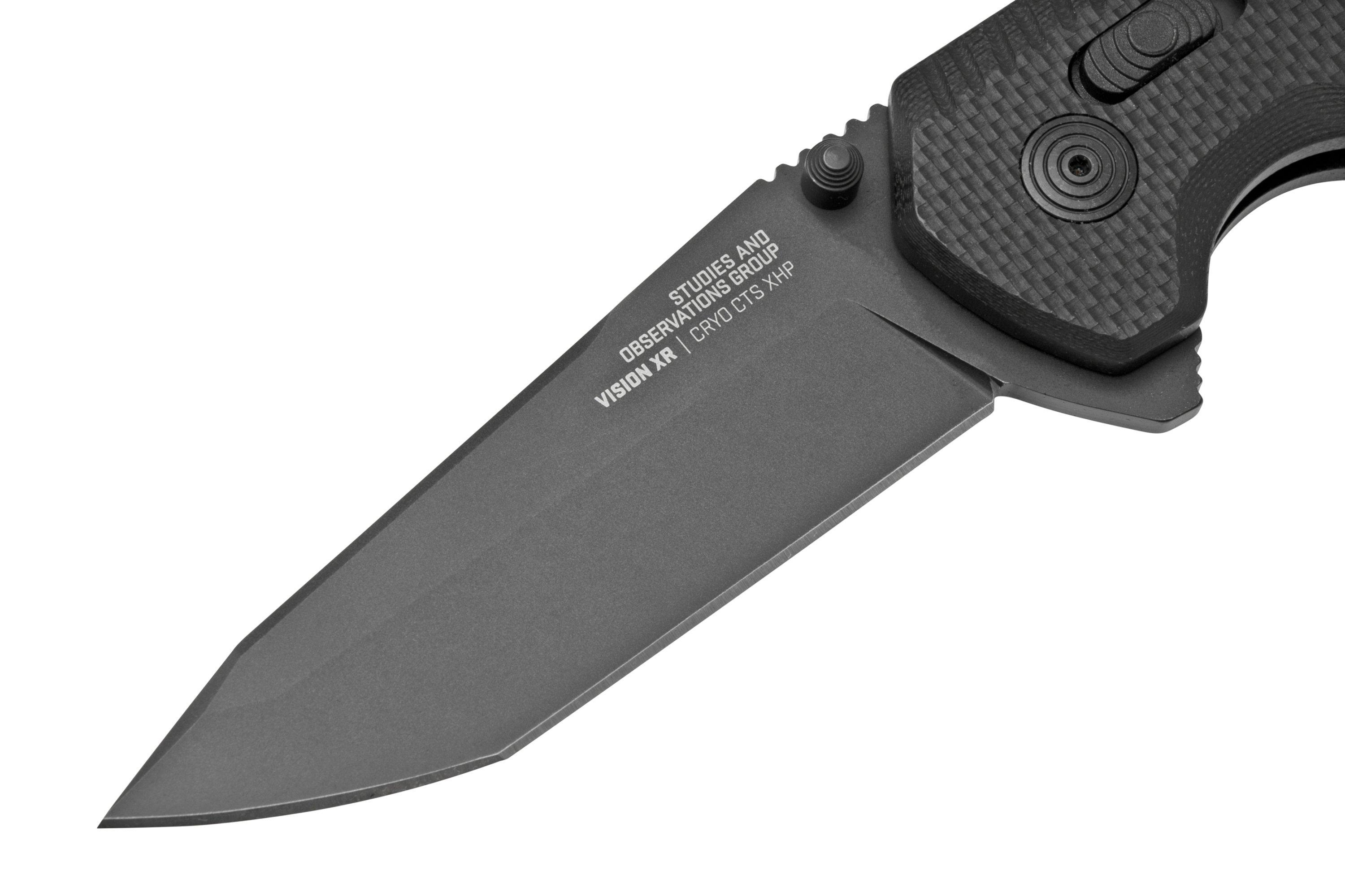 SOG Vision XR Black 12-57-01-57 pocket knife | Advantageously shopping ...