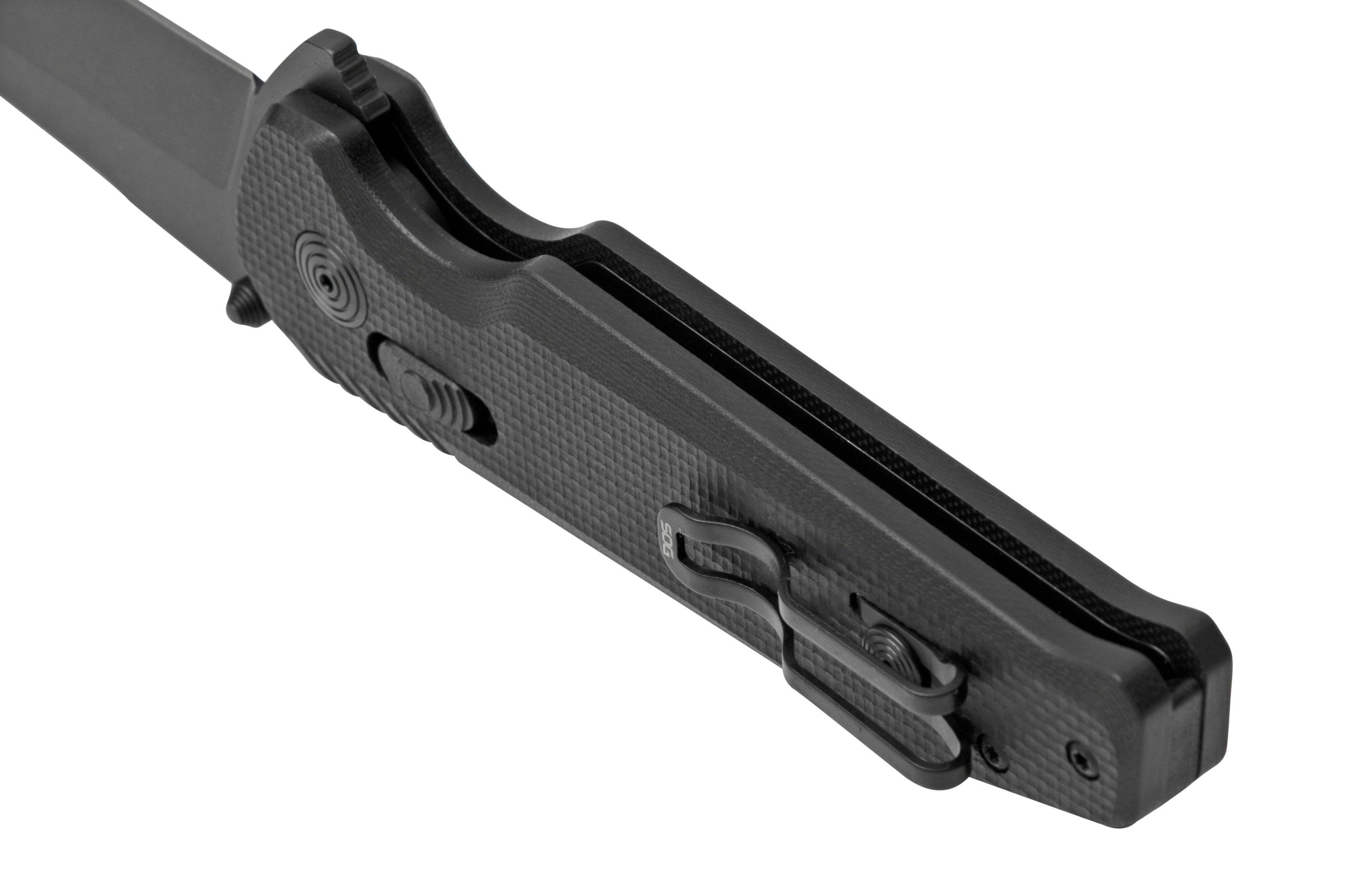 SOG Vision XR Black 12-57-01-57 pocket knife | Advantageously shopping ...