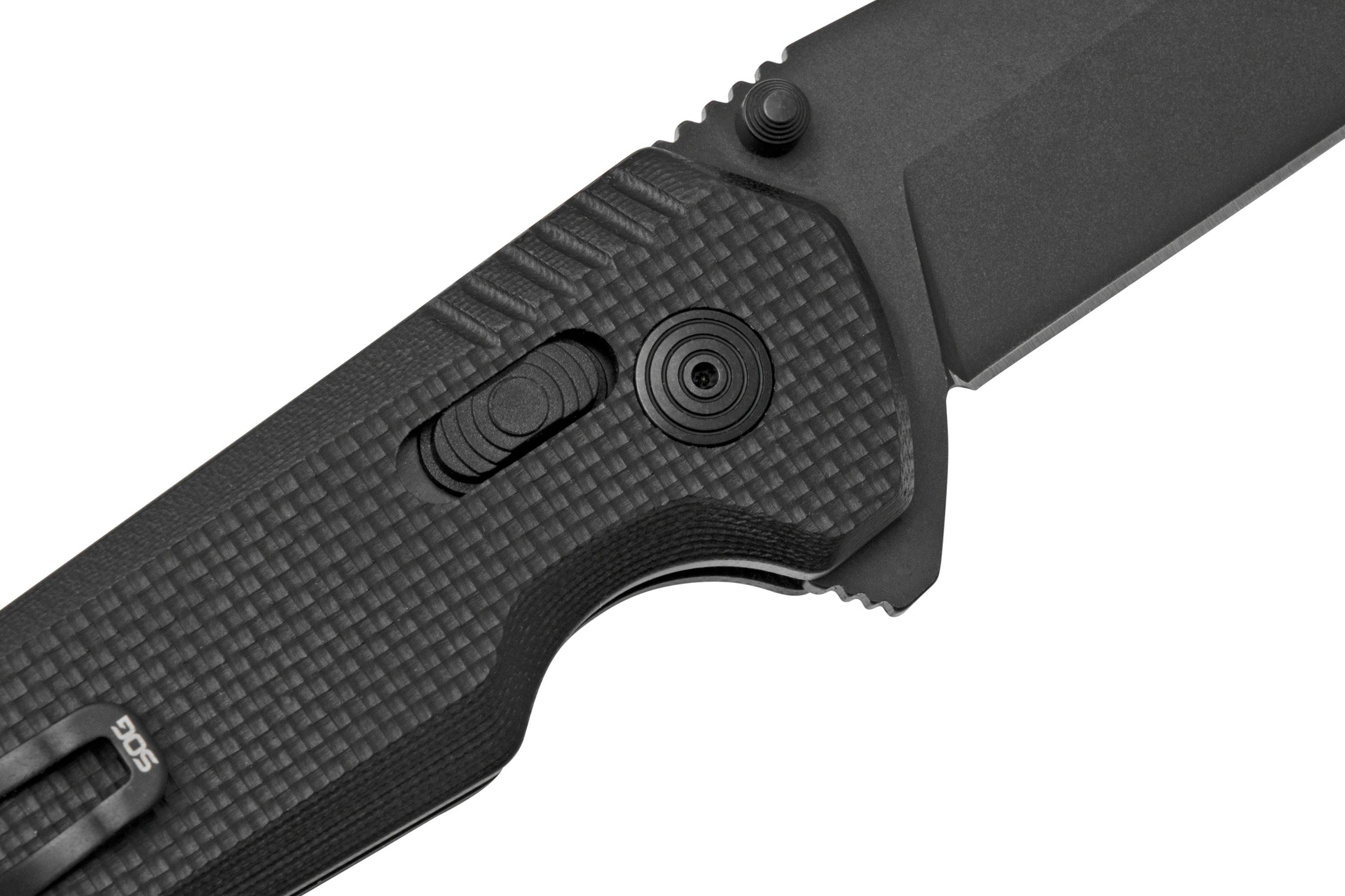 SOG Vision XR Black 12-57-01-57 pocket knife | Advantageously shopping ...