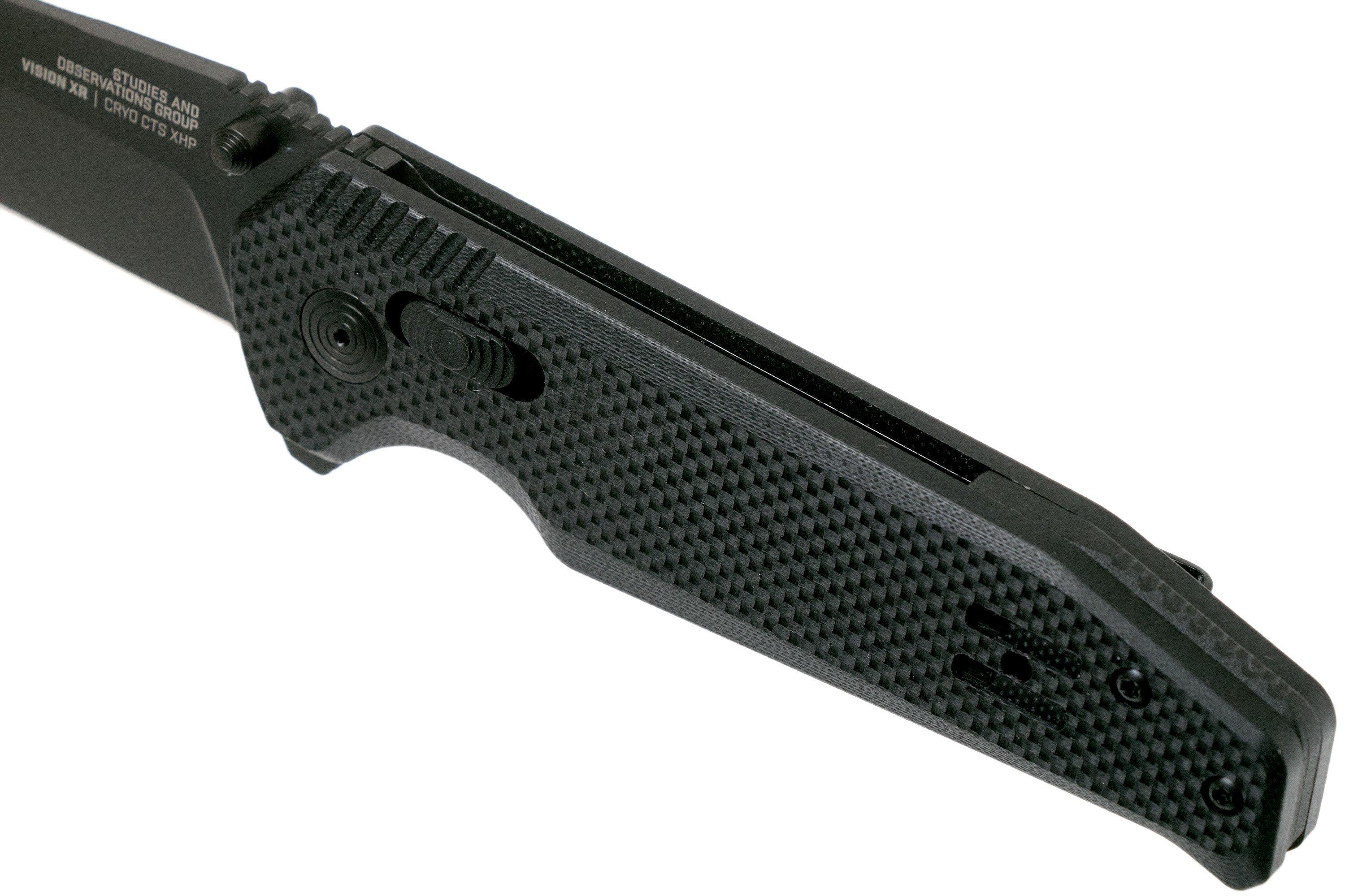 SOG Vision XR Black 12-57-01-57 pocket knife | Advantageously shopping ...