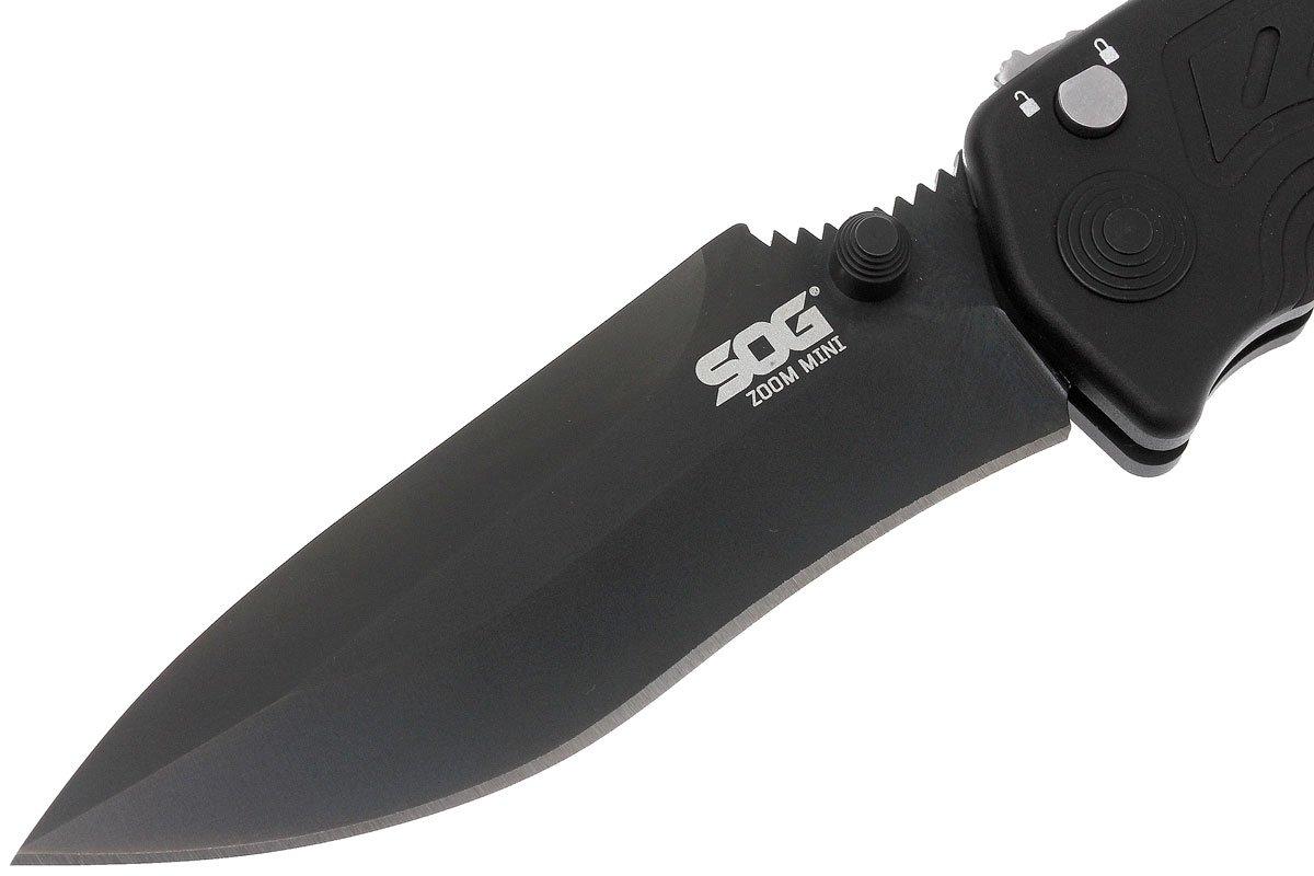 SOG Zoom Mini Aluminum TiNi ZM1002-CP | Advantageously shopping at ...