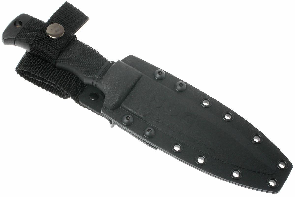 SOG Seal Pup Elite satin Blade, Kydex sheath | Advantageously shopping ...
