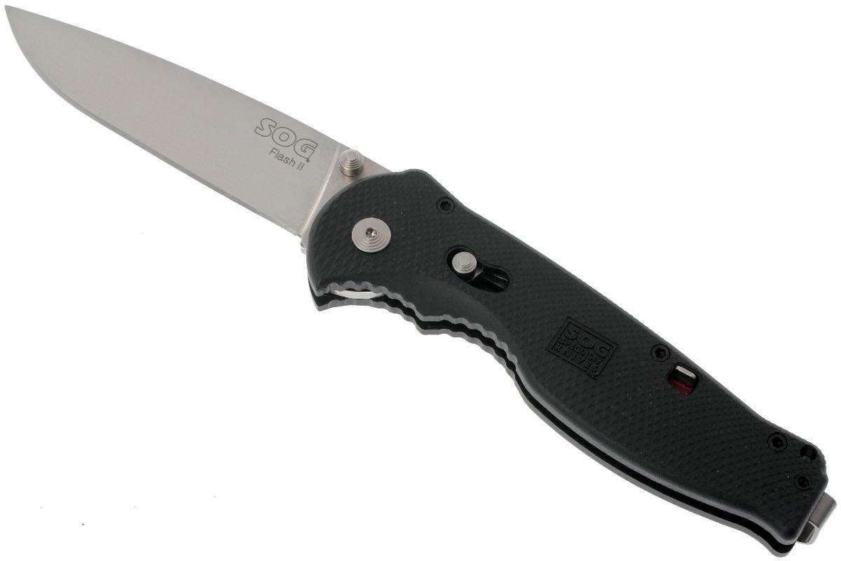 SOG Flash II FSA-8 plain Edge, GRN mango | Compras con ventajas en ...