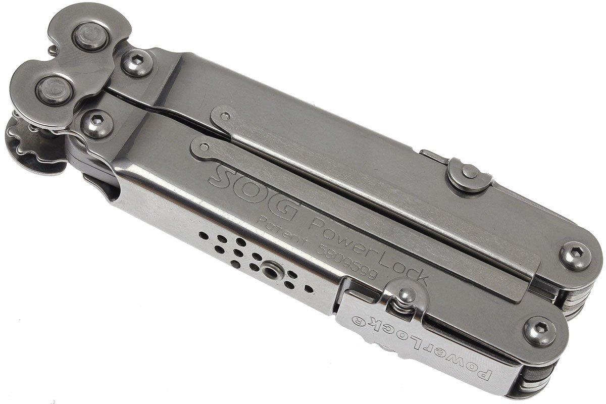 SOG Powerlock S60 multitool, silver | Advantageously shopping at ...