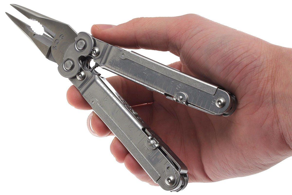 SOG Powerlock S60 multitool, silver | Advantageously shopping at ...