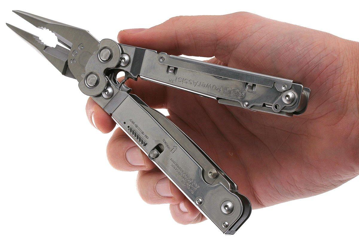 SOG Powerassist EOD S67 multitool, silver | Advantageously shopping at ...