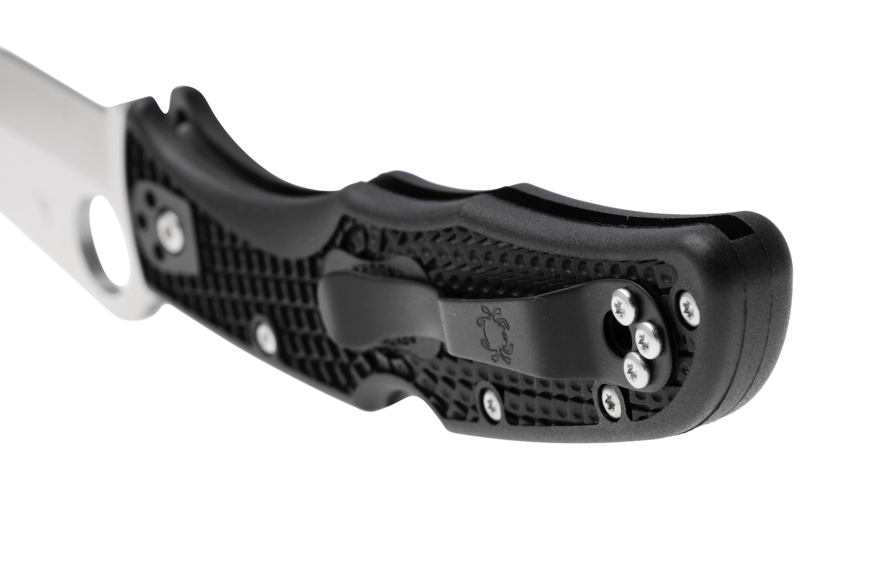 Spyderco Endura 4 C10PBK Black FRN plain edge zakmes | Voordelig kopen ...