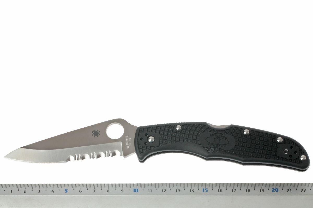 Spyderco Endura 4 C10PSBK partly serrated Taschenmesser | Günstiger ...