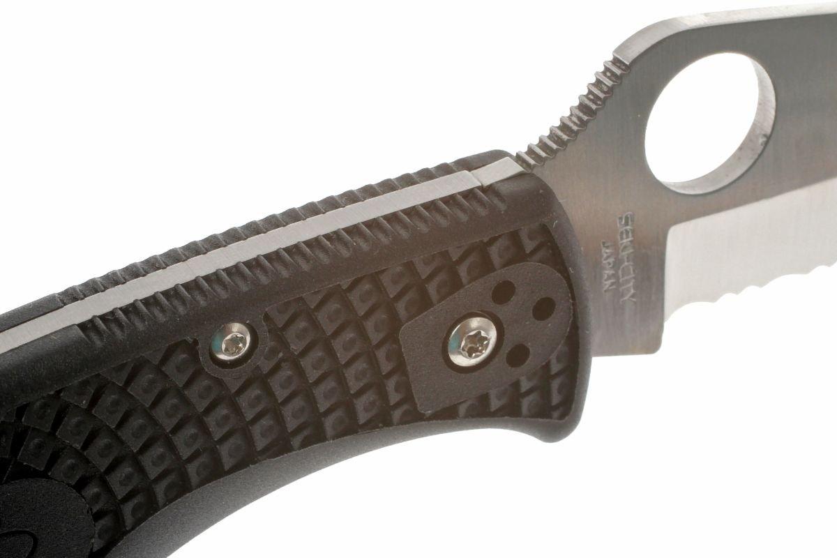 Spyderco Endura 4 C10SBK serrated pocket knife | Advantageously ...