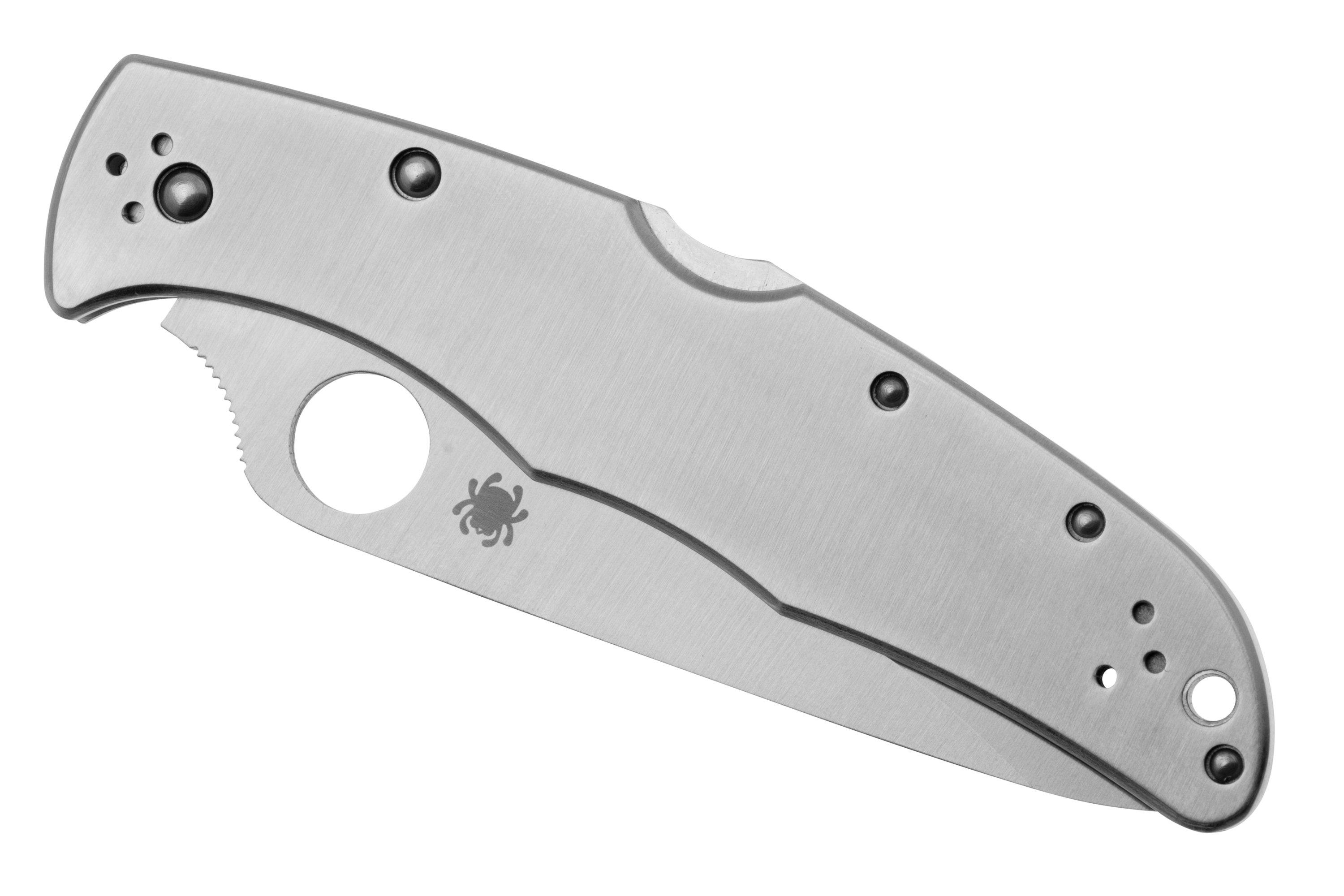 Spyderco Endura 4 Stainless Steel C10S, navaja dentada | Compras con ...
