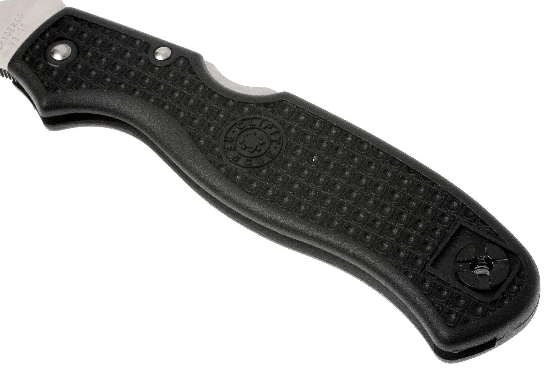 Spyderco- C14BK Rescue 93 mm. | Advantageously shopping at ...