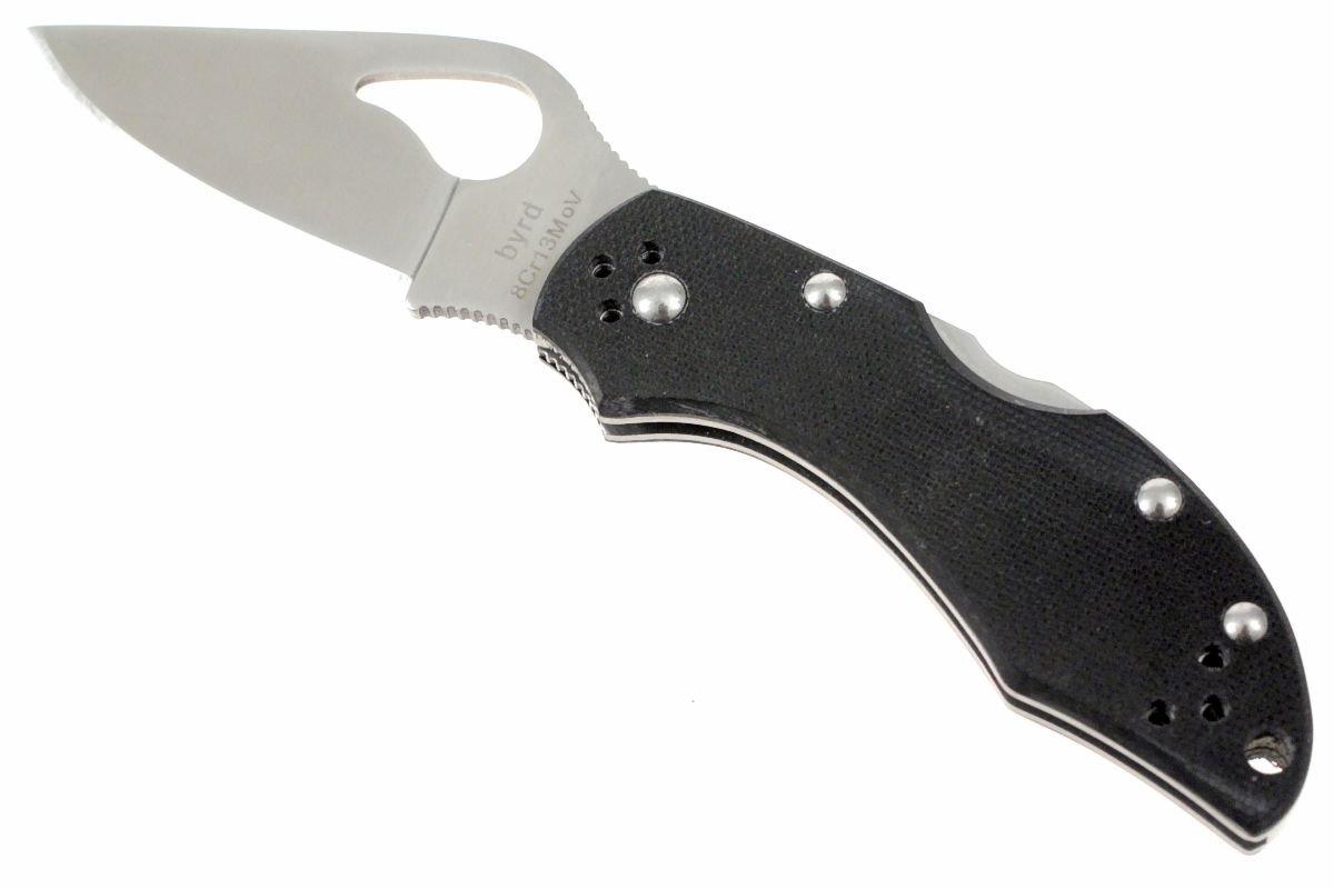Spyderco Byrd Robin 2 (G10 handle, plain edge) | Advantageously ...