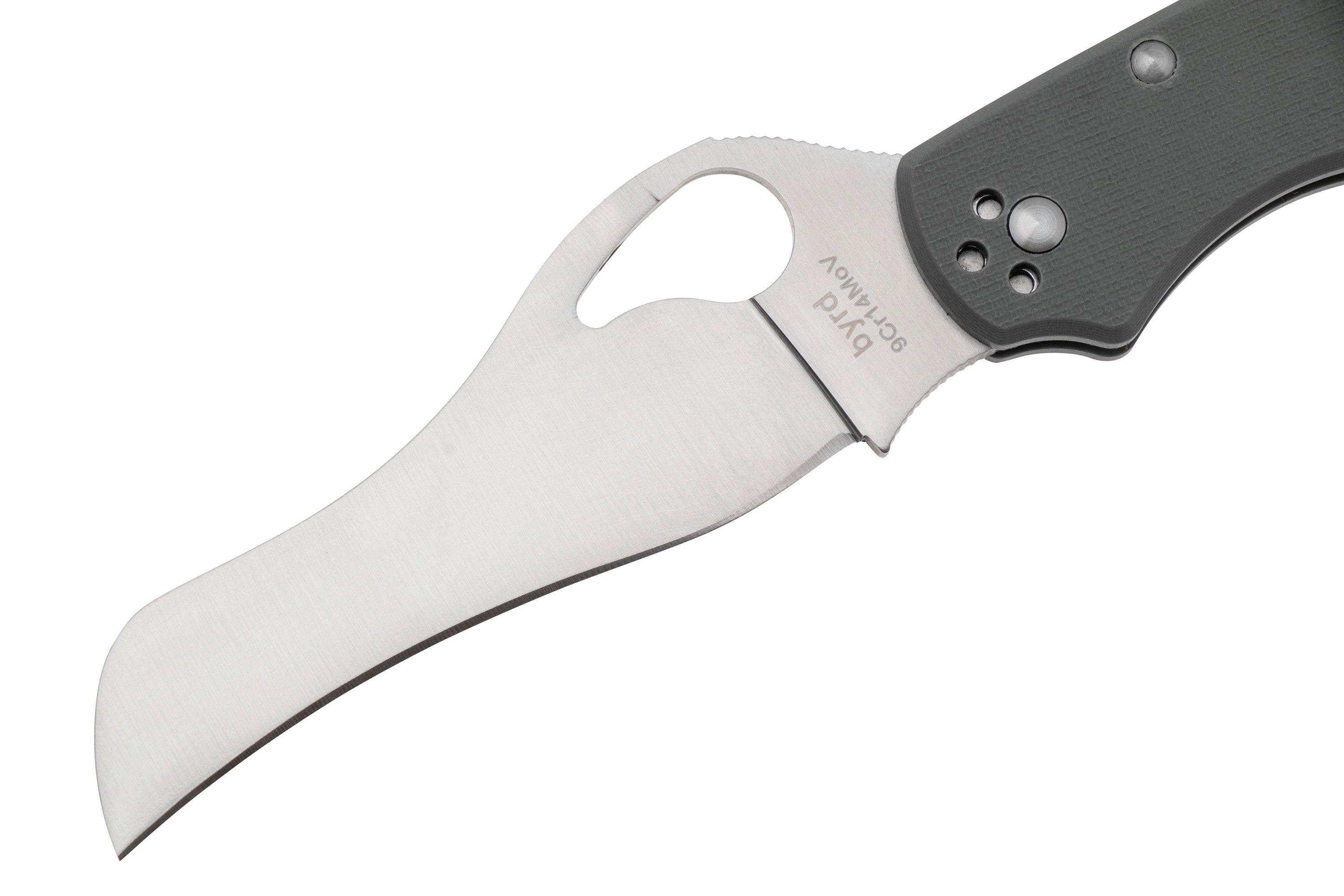 Spyderco Byrd Gooney BY24GPGY Gray G10, zakmes | Voordelig kopen bij ...