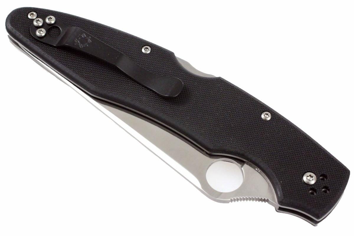 Spyderco Police 3 G10 plain edge | Advantageously shopping at ...