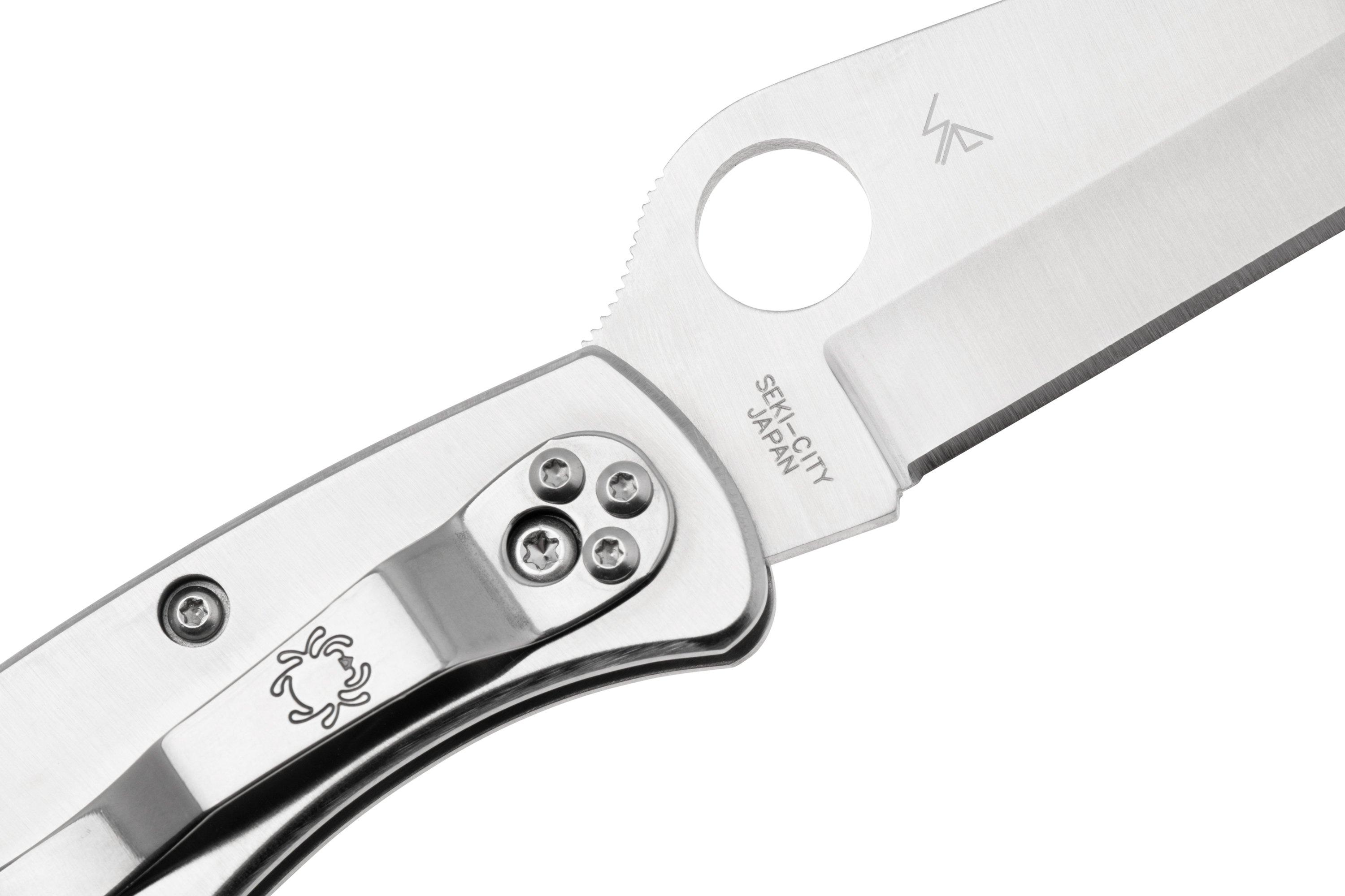 Spyderco C07 Police, plain edge | Advantageously shopping at ...