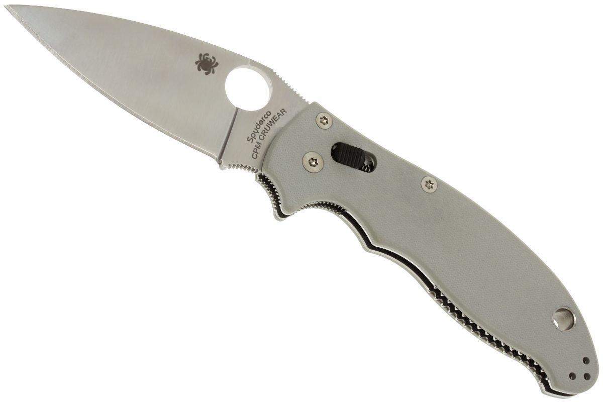 Spyderco Manix 2 Cru-Wear/Diamond G10-C101GPGY2 | Advantageously ...