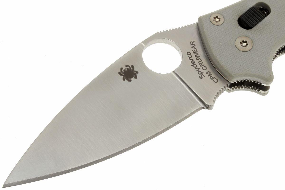 Spyderco Manix 2 Cru-Wear/Diamond G10-C101GPGY2 | Advantageously ...