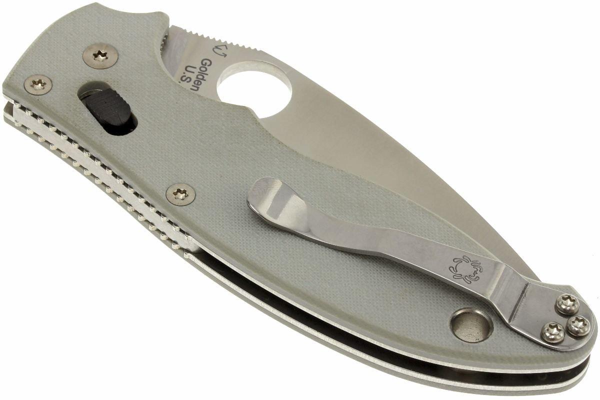 Spyderco Manix 2 Cru-Wear/Diamond G10-C101GPGY2 | Advantageously ...