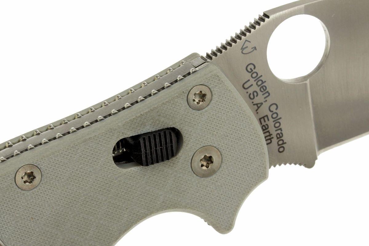 Spyderco Manix 2 Cru-Wear/Diamond G10-C101GPGY2 | Advantageously ...