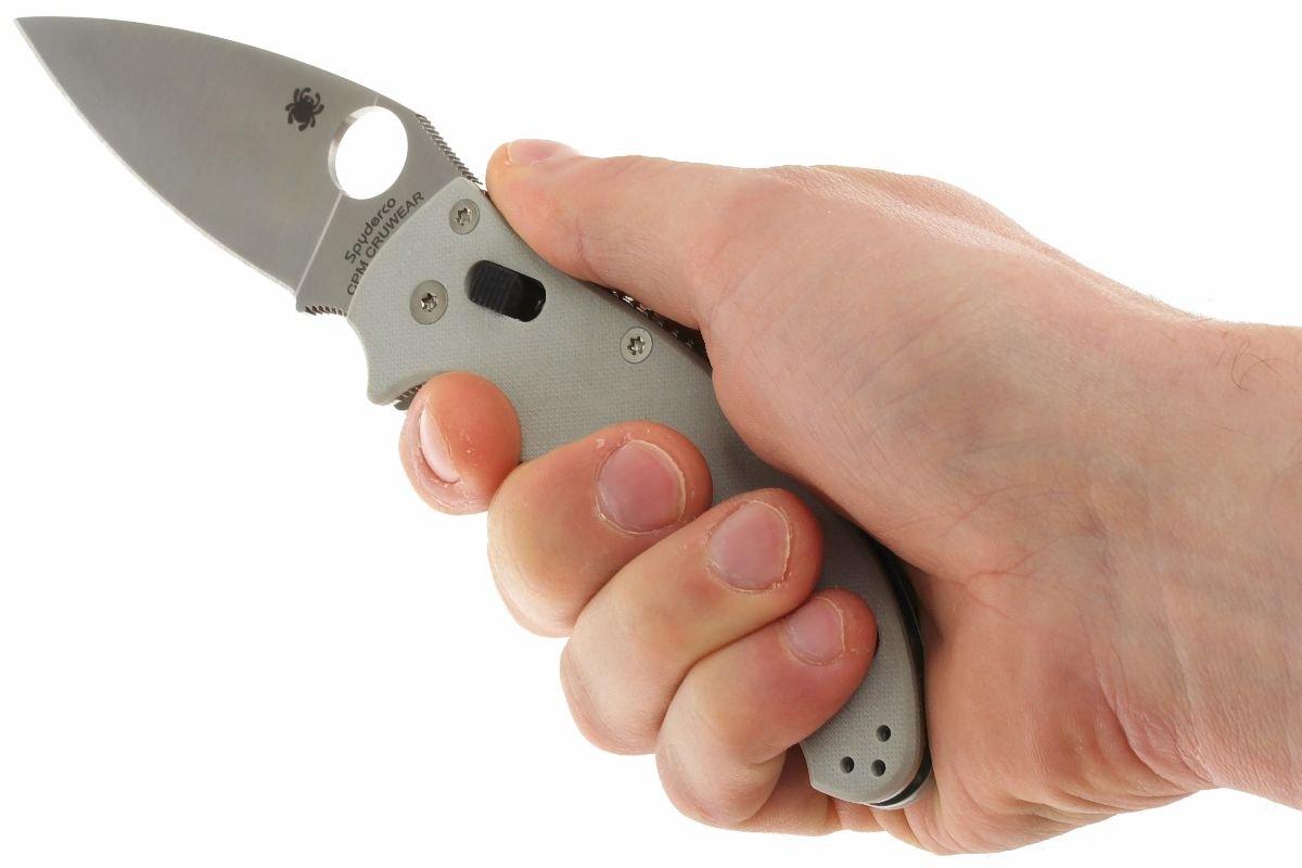 Spyderco Manix 2 Cru-Wear/Diamond G10-C101GPGY2 | Advantageously ...