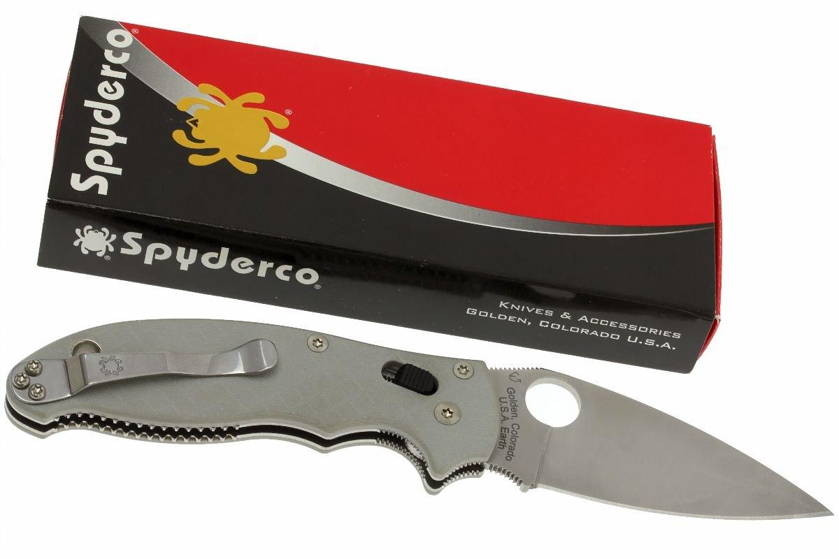 Spyderco Manix 2 Cru-Wear/Diamond G-10 - C101GPGY2 | Voordelig kopen ...