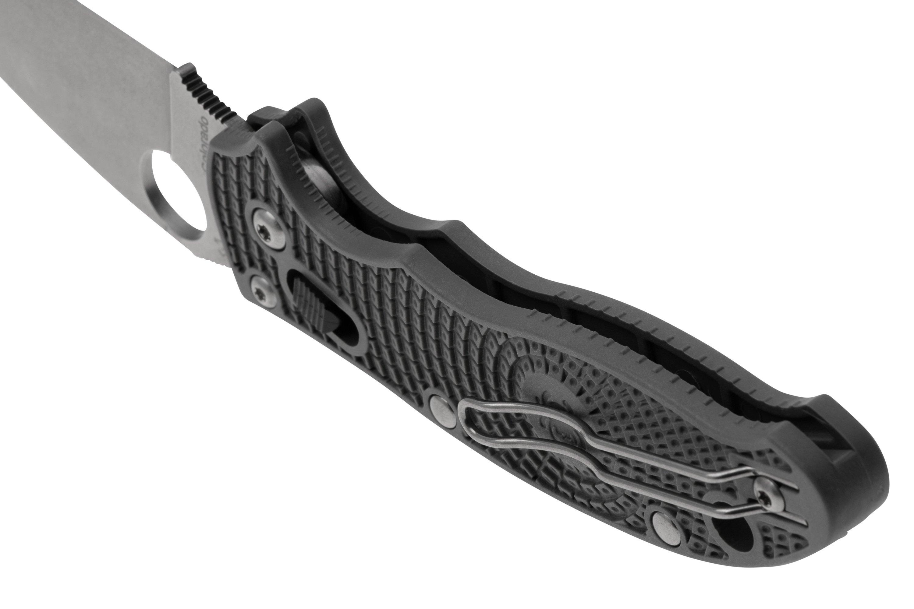 Spyderco Manix 2 Lightweight Maxamet Grey C101PGY2 pocket knife ...