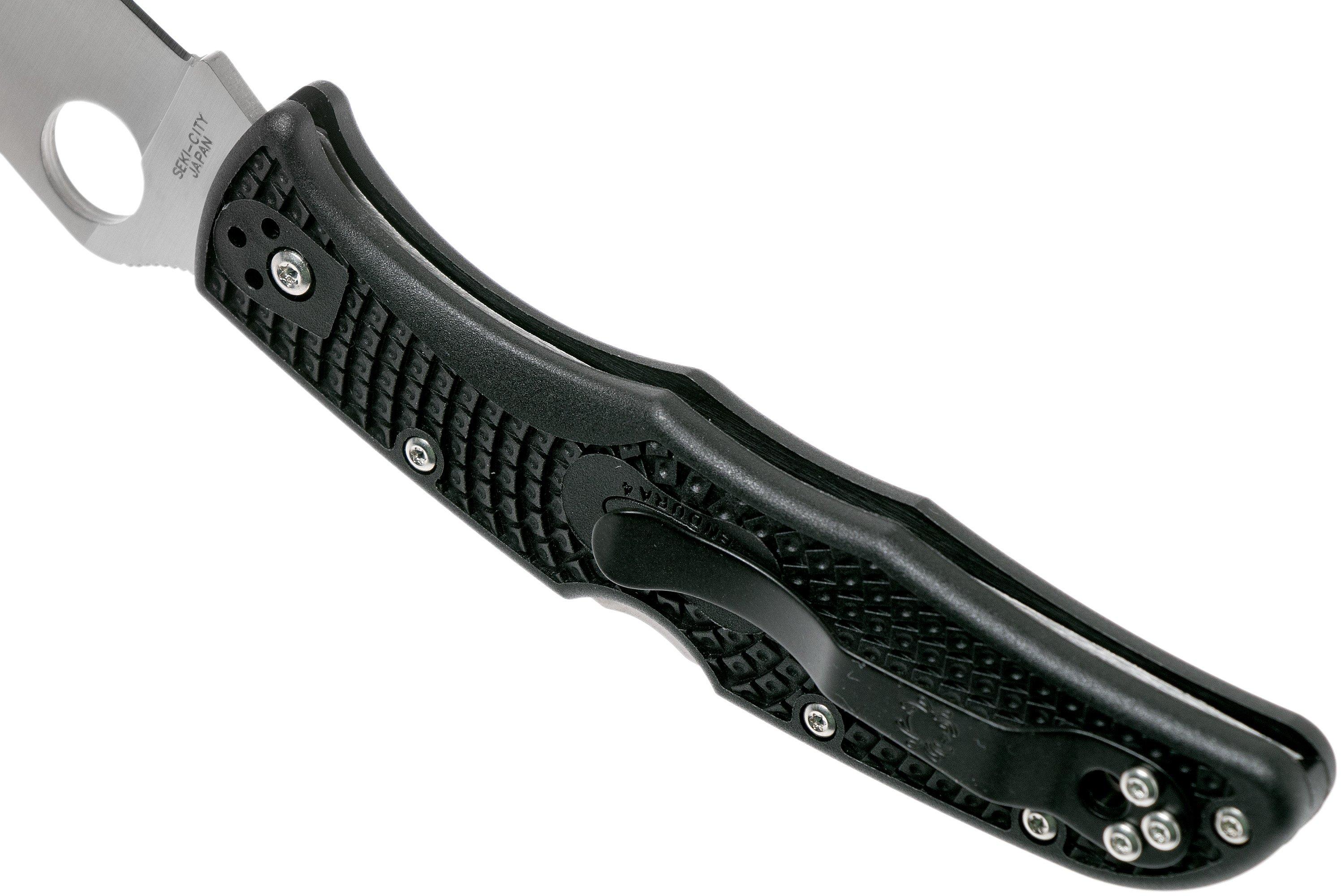 Spyderco Endura 4 black C10FPBK pocket knife | Advantageously shopping ...