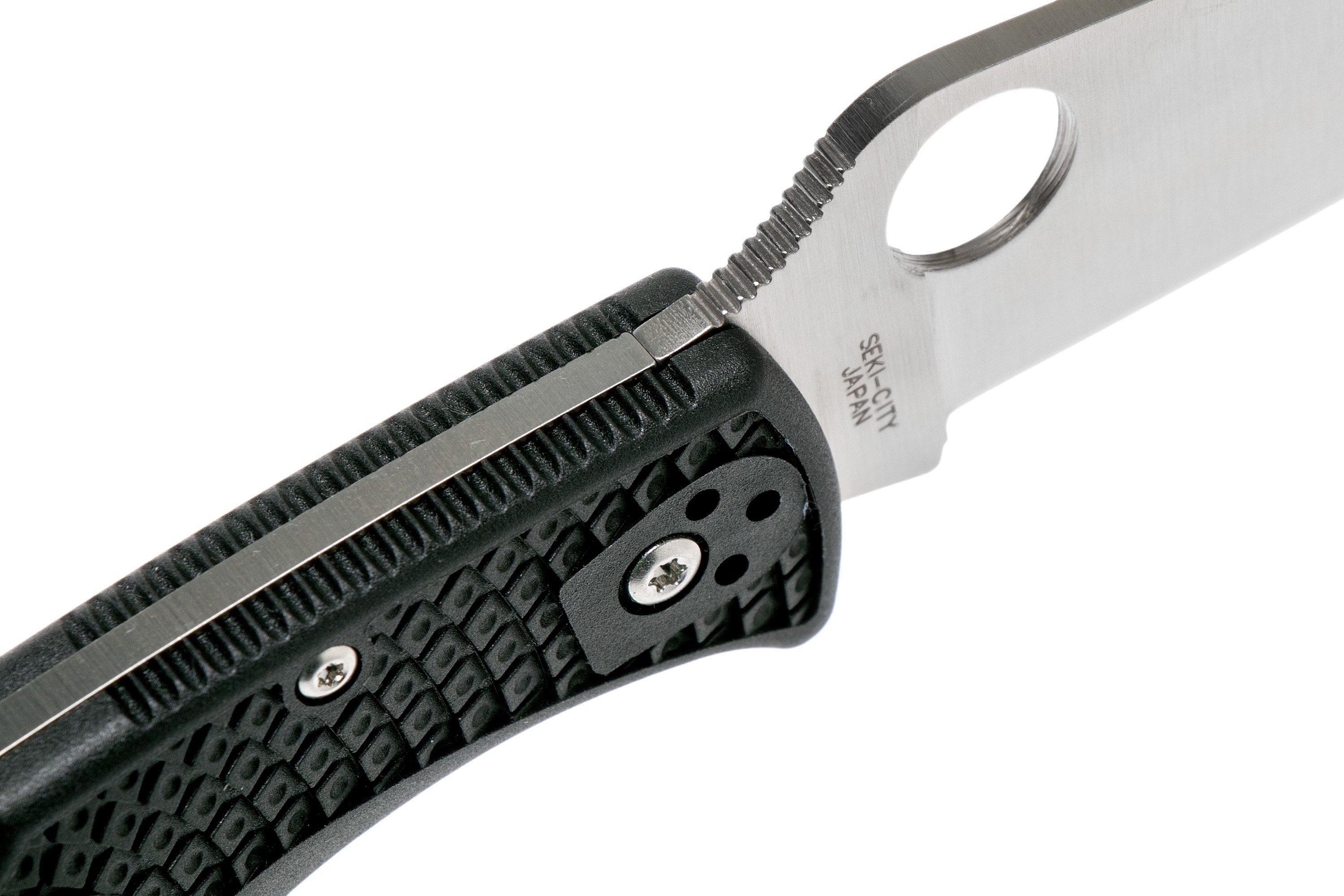 Spyderco Endura 4 black C10FPBK pocket knife | Advantageously shopping ...