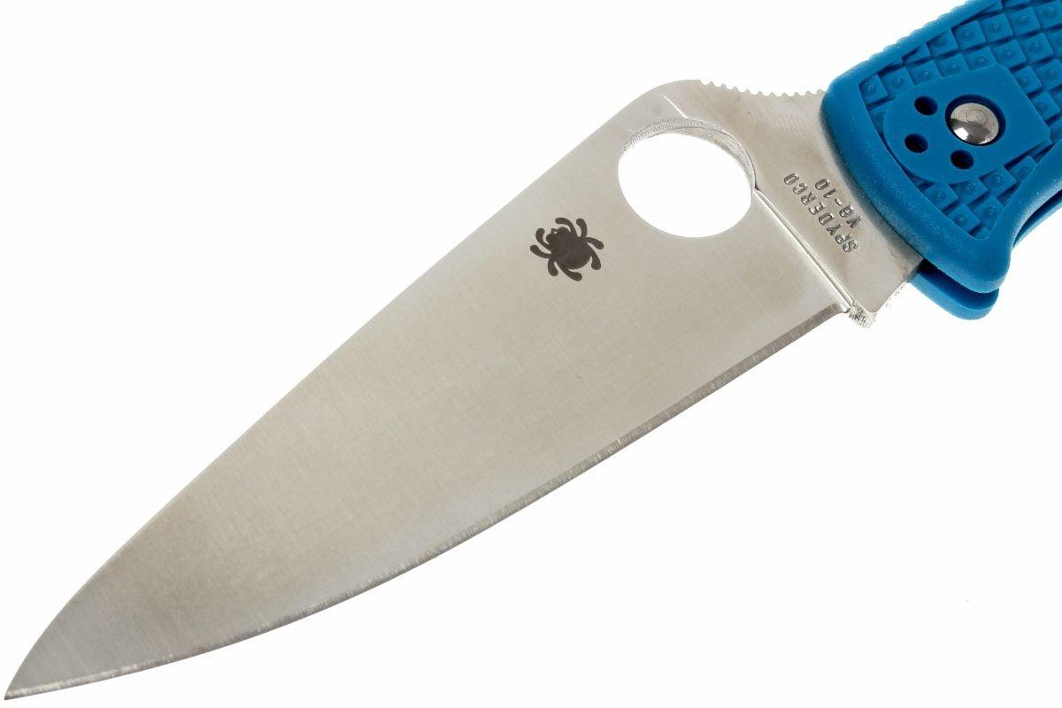 Spyderco Endura 4 Blue C10FPBL pocket knife | Advantageously shopping ...