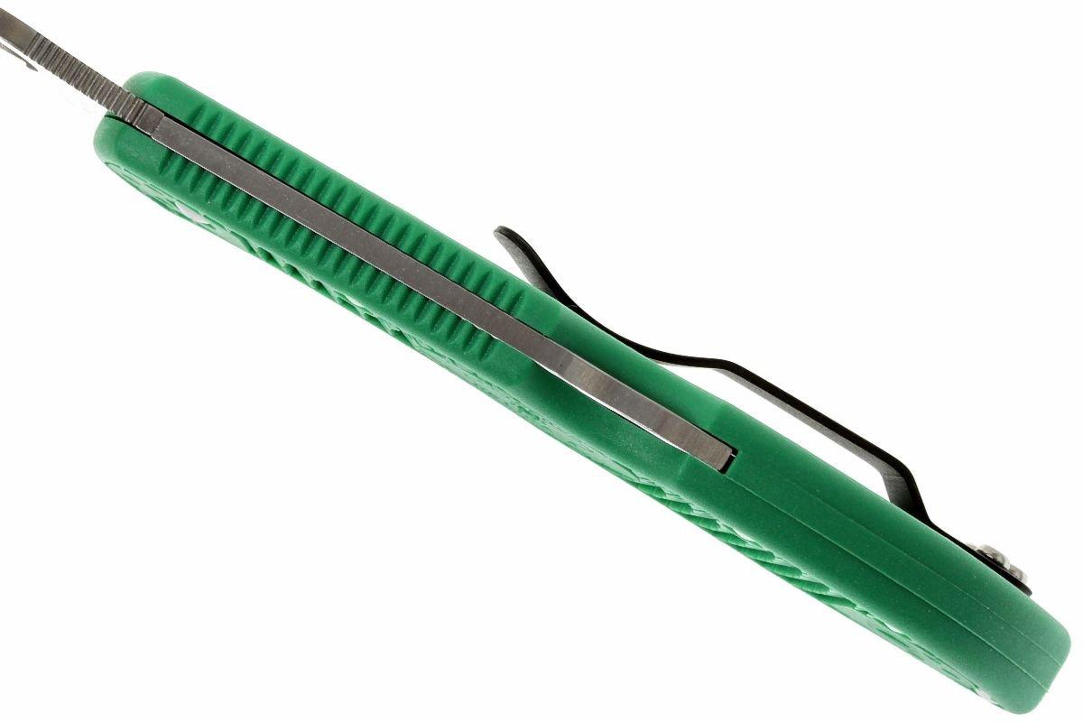 Spyderco Delica 4 Green C11FPGR pocket knife | Advantageously shopping ...