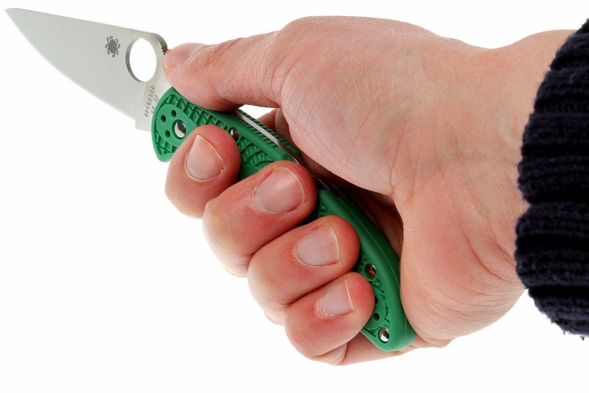 Spyderco Delica 4 verde, C11FPGR | Compras con ventajas en ...